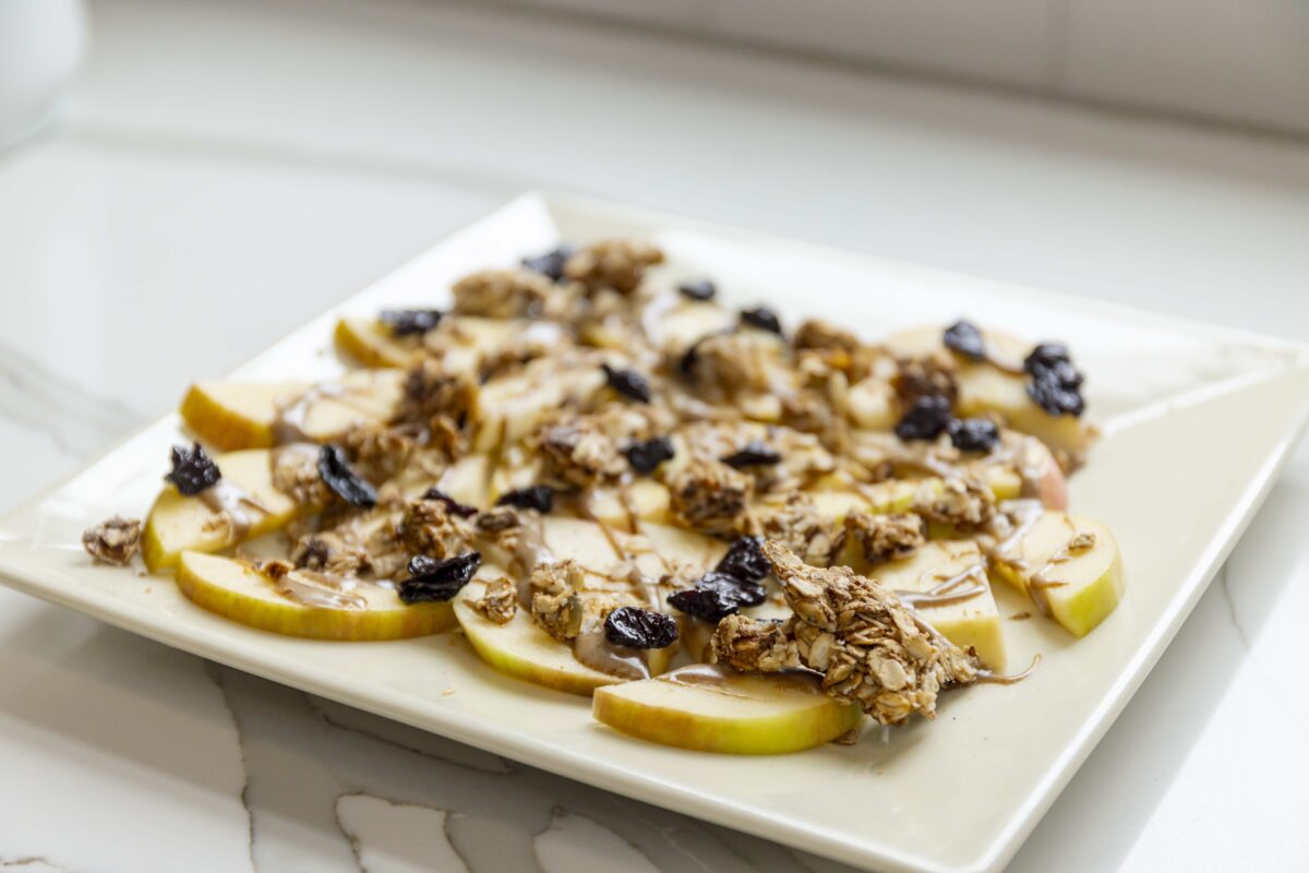 Apple Nachos - Food & Mood with Amy