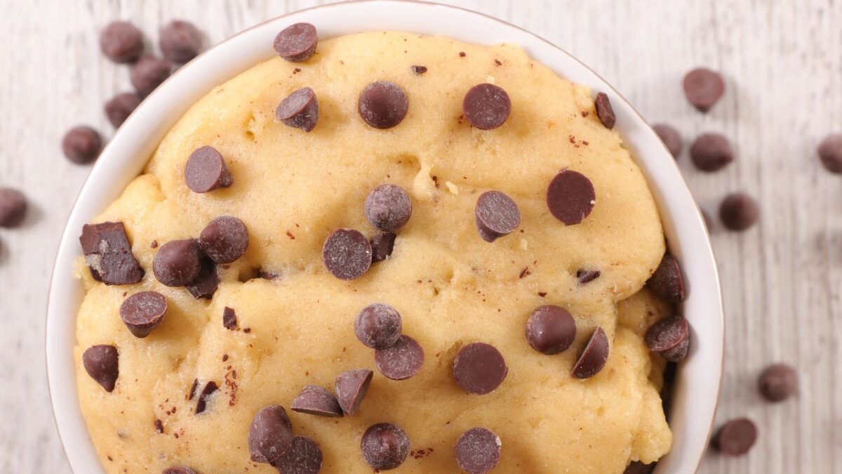 High-Protein Edible Cookie Dough - Food & Mood with Amy